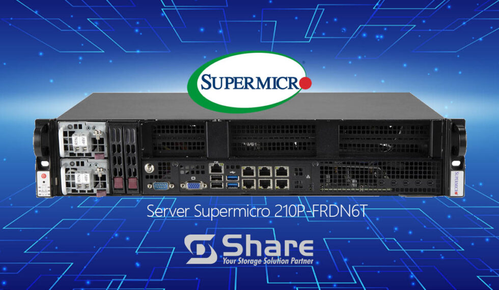 Server Supermicro per Data Center, Intel Xeon 210P-FRDN6T